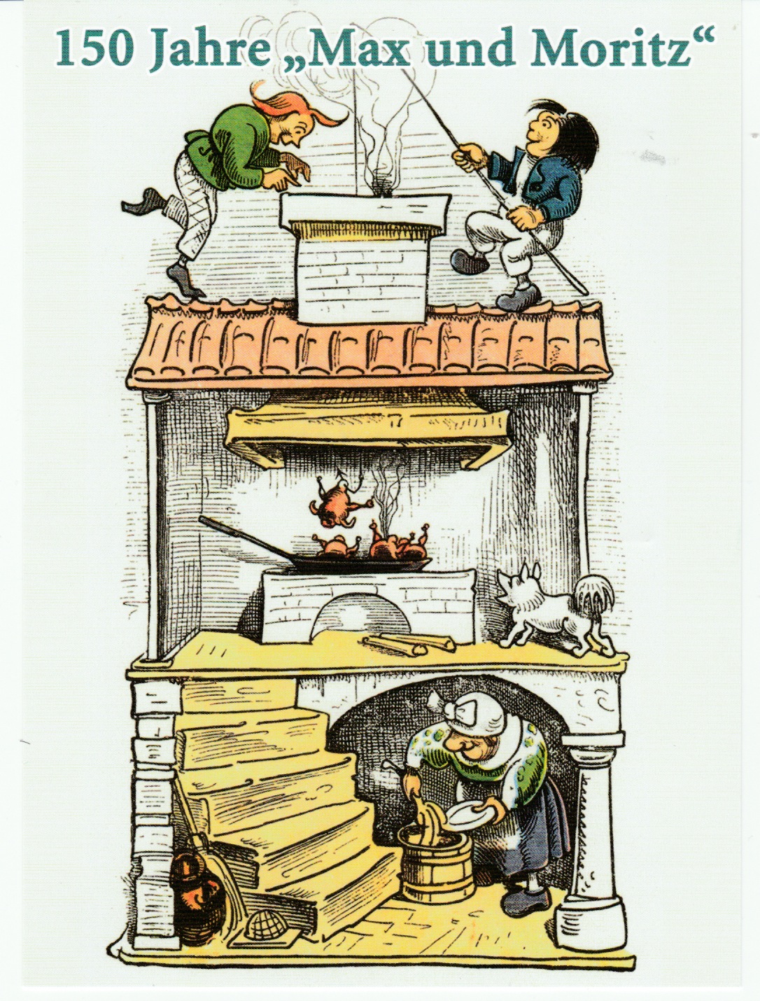 My Postcard and Cover Blog: Germany: The 150th Anniversary of Max and ...