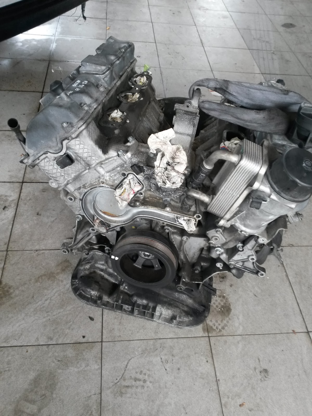 mercedes benz E240 engine transplant 2 | Kamaruddin Rahmat Tyre & Services