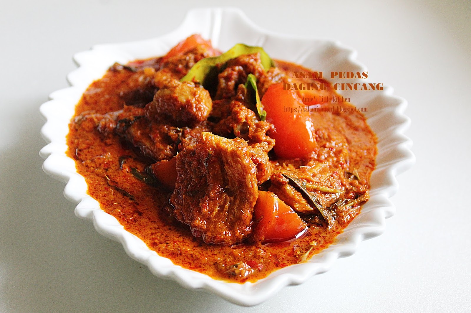 Resipi Sedap Asam Pedas Daging Tetel - Amie's Little Kitchen