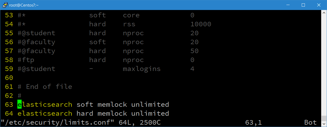 케세라세라: 엘라스틱 노드 에러(bootstrap.memory_lock)