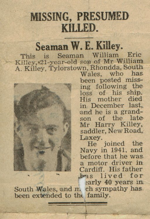 The Edwards Family: William Killey