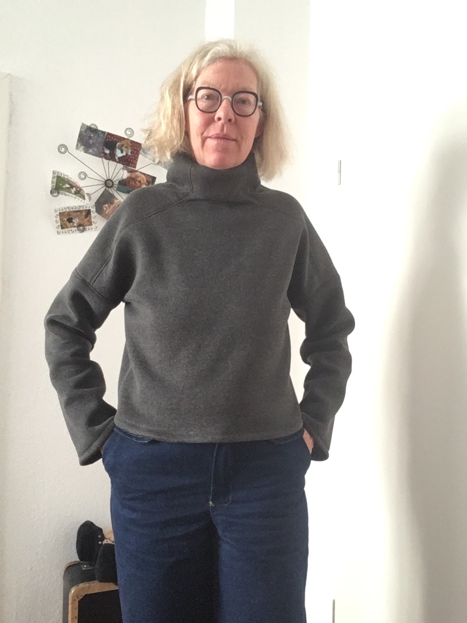 Nordendnaht: Burda Jeans und Burda Sweatshirt