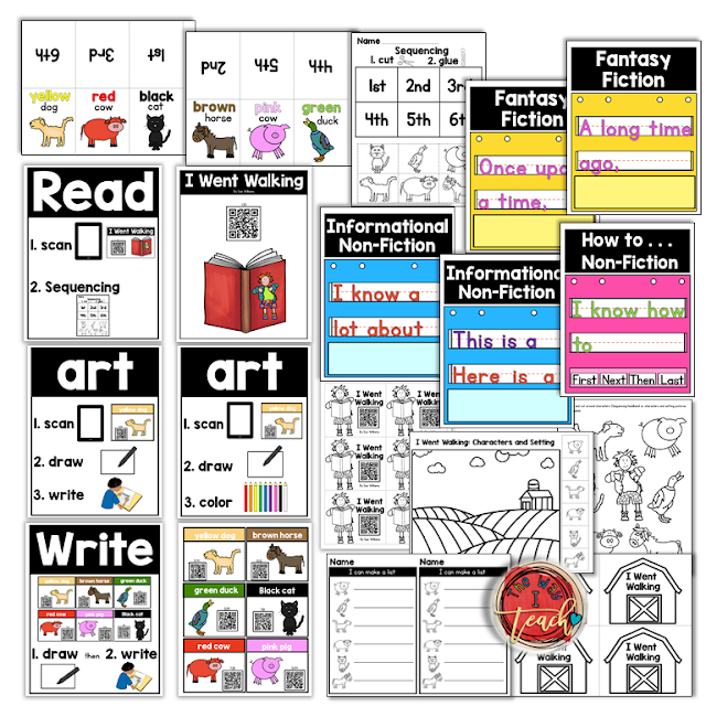 I Went Walking Sequencing