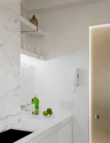 Cottage | Modern: Marble, Marble, On the Wall