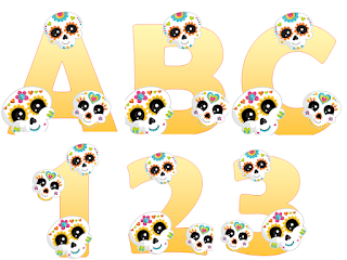 Kits imprimibles gratis : Banderines Halloween