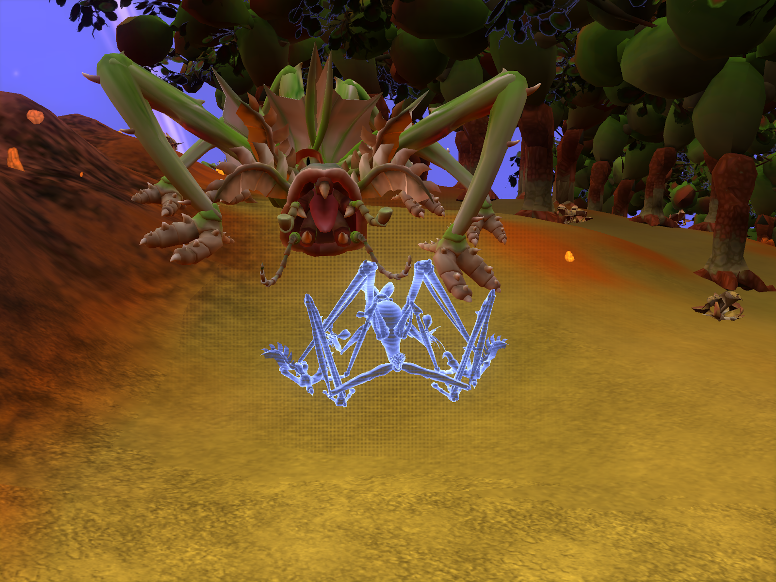 Dr. Theda's Crypt: Just Taking a Short Break from "Spore"......
