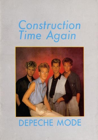 Top Of The Pop Culture 80s: Depeche Mode Construction Time Again Tour Programme 1983
