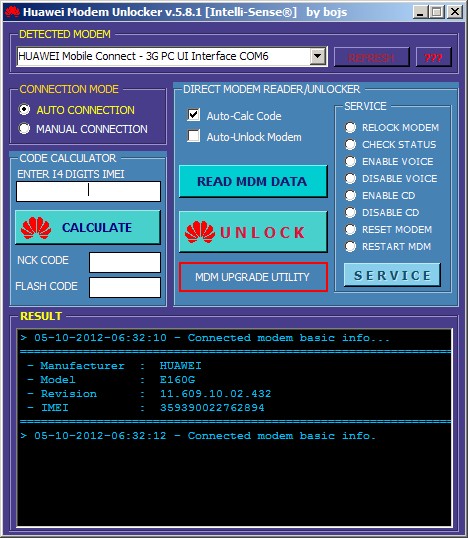 Huawei Modem Unlocker | NOERCELL