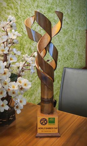 Bamboo trophies, mementos and artefacts