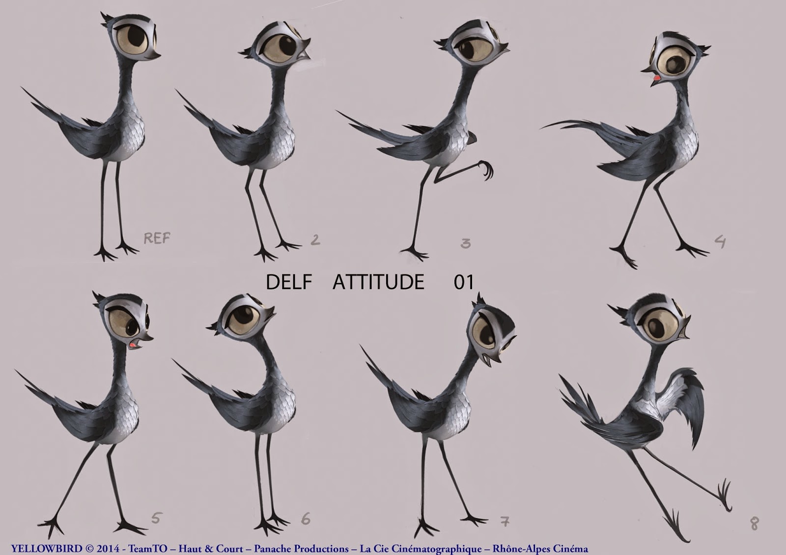 Yellowbird... a director's journey: CHARACTERS part IV... DELF