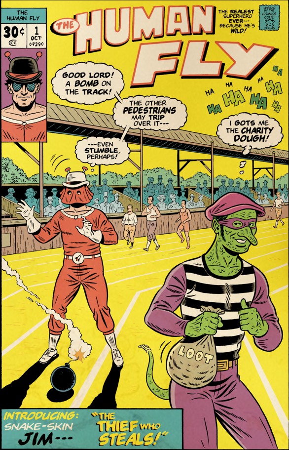 RELAUNCHED: THE HUMAN FLY #1 by Charles Guthrie