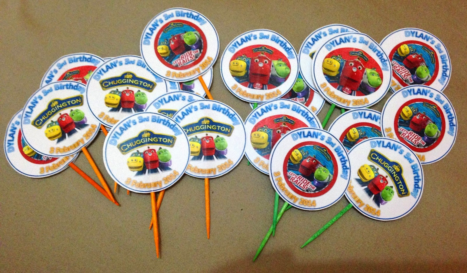 Sticker Label: Lebel Snack Ultah