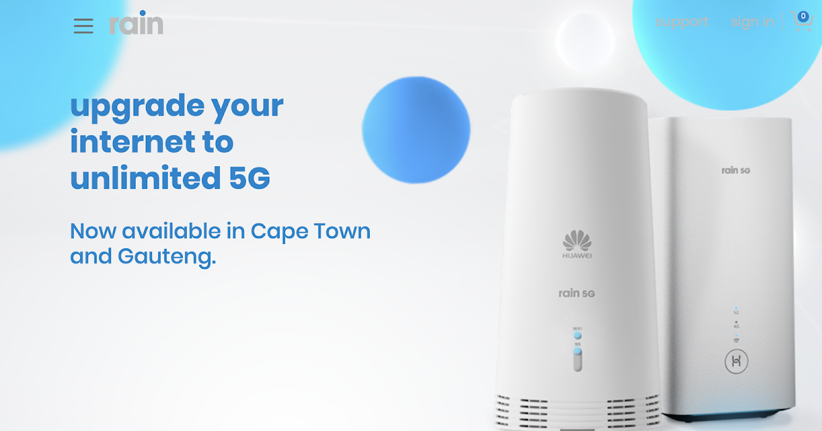 South Africa s Rain Launches Stand Alone 5G With Huawei Converge south-africa-s-rain-launches-stand-alone-5g-with-huawei-converge