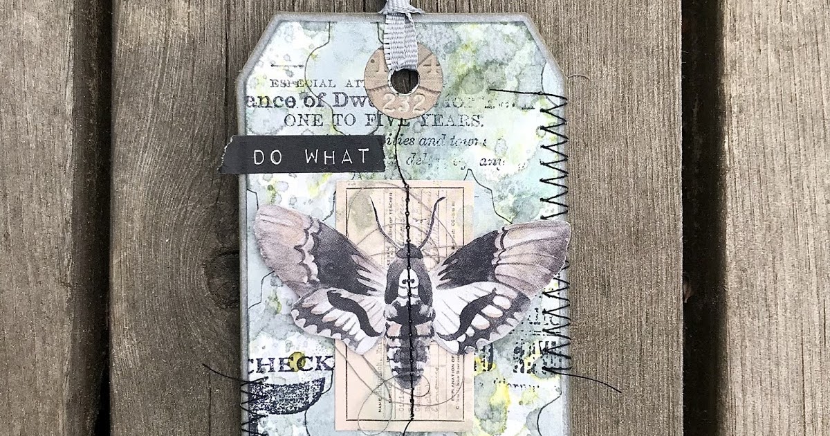 Kreativ Scrapping Blogg: Grå tag