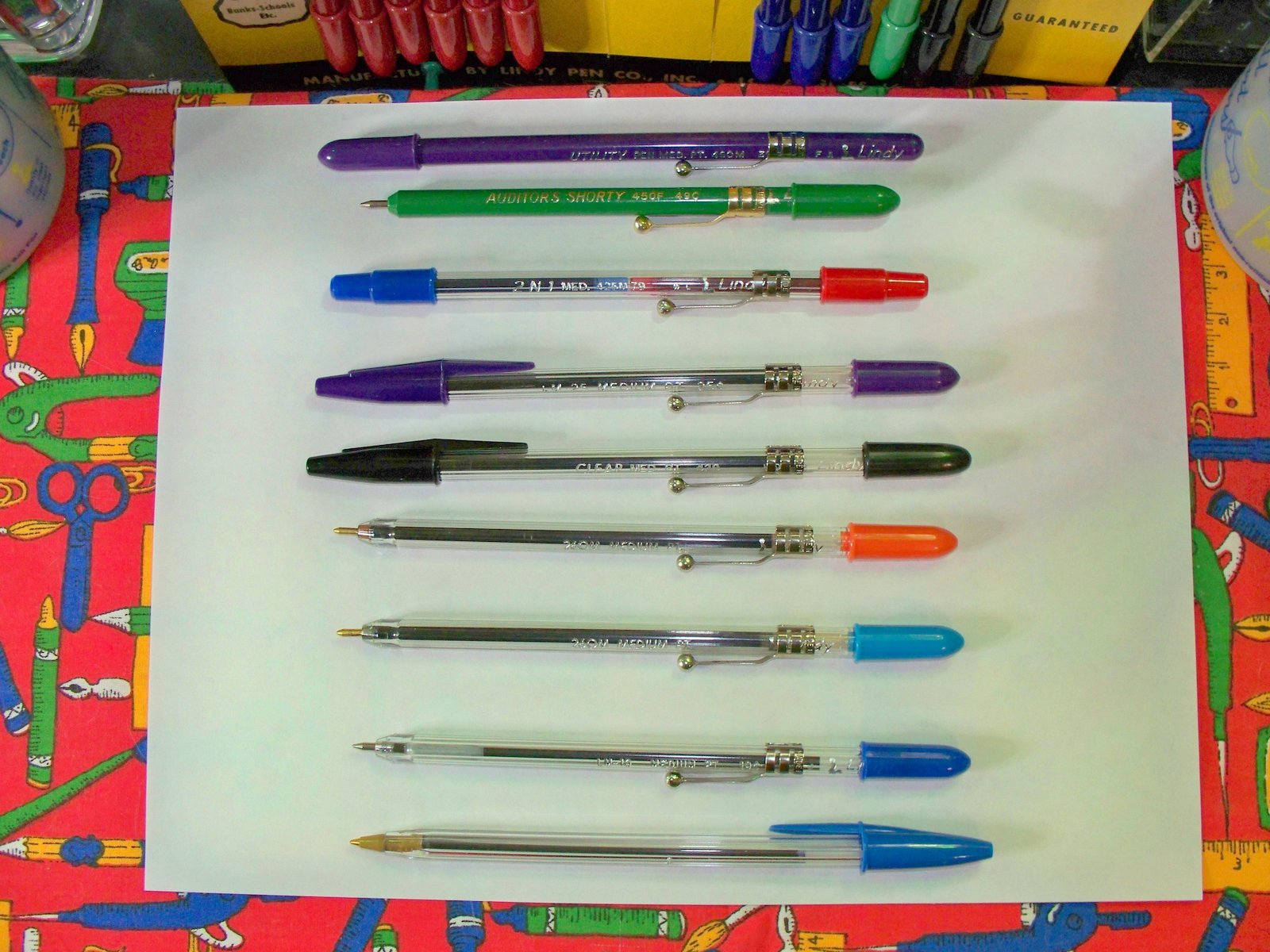 My Supply Room: Never Before Seen Lindy Pens