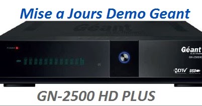 Géant-Mise a Jours Demo Geant