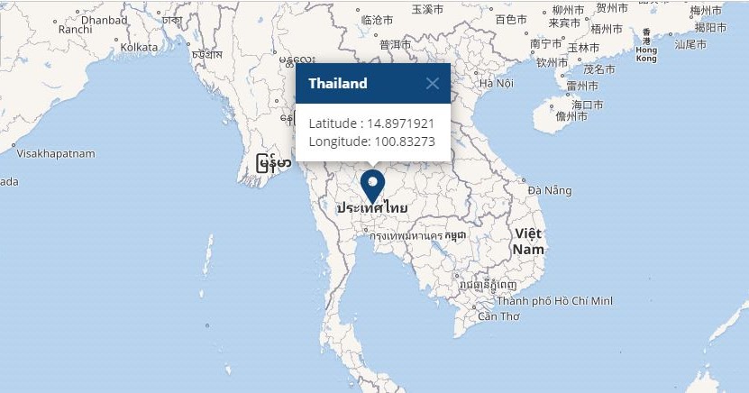 Post Codes : Thailand ~ Postal Code - KHCV