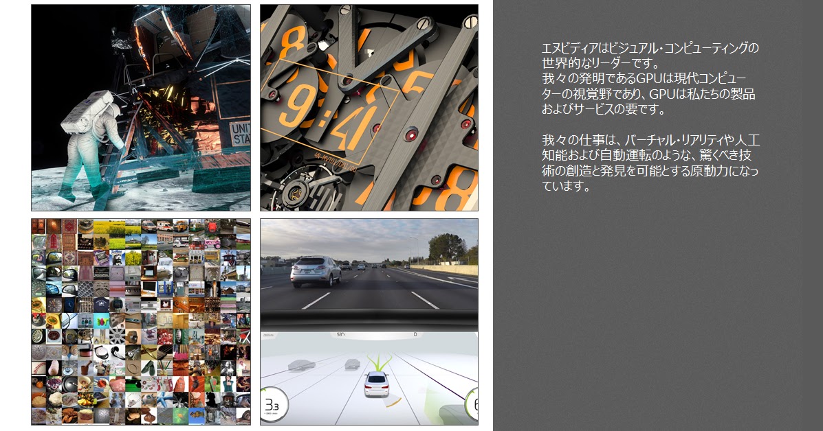 PyCon JP Blog: PyCon JP 2016 Goldスポンサー エヌビディア合同会社（NVIDIA）の紹介