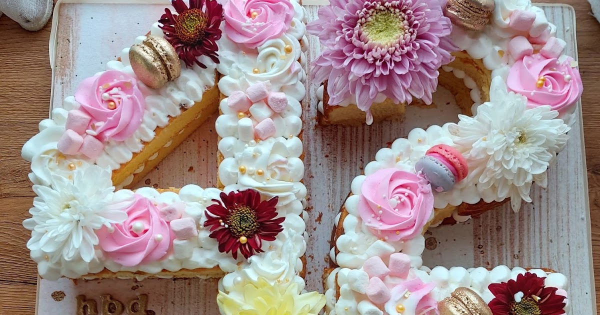 Cake Ulang Tahun Angka /Huruf By Katumbiri Custom Cake Cianjur ...