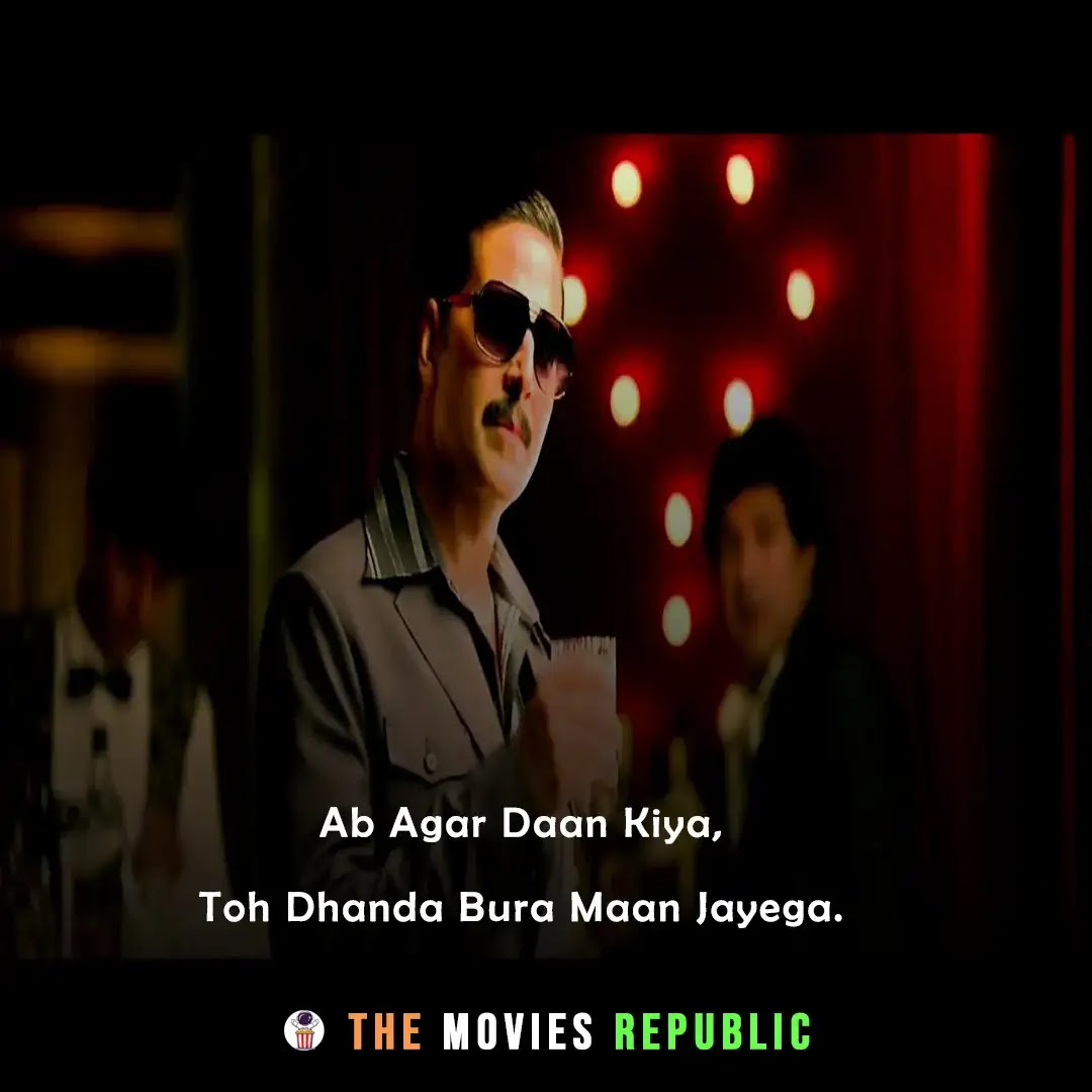 Once Upon A Time In Mumbaai Dobara Dialogues