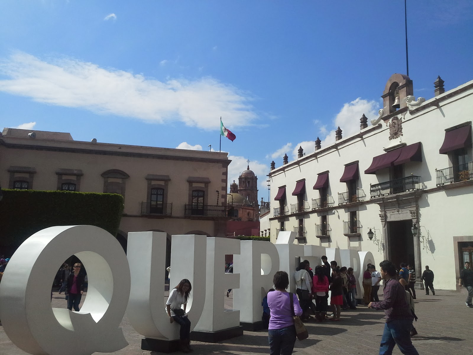 Letras monumentales Querétaro