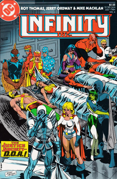 Dave's Comic Heroes Blog: Charter Members of Infinity, Inc. Part 2