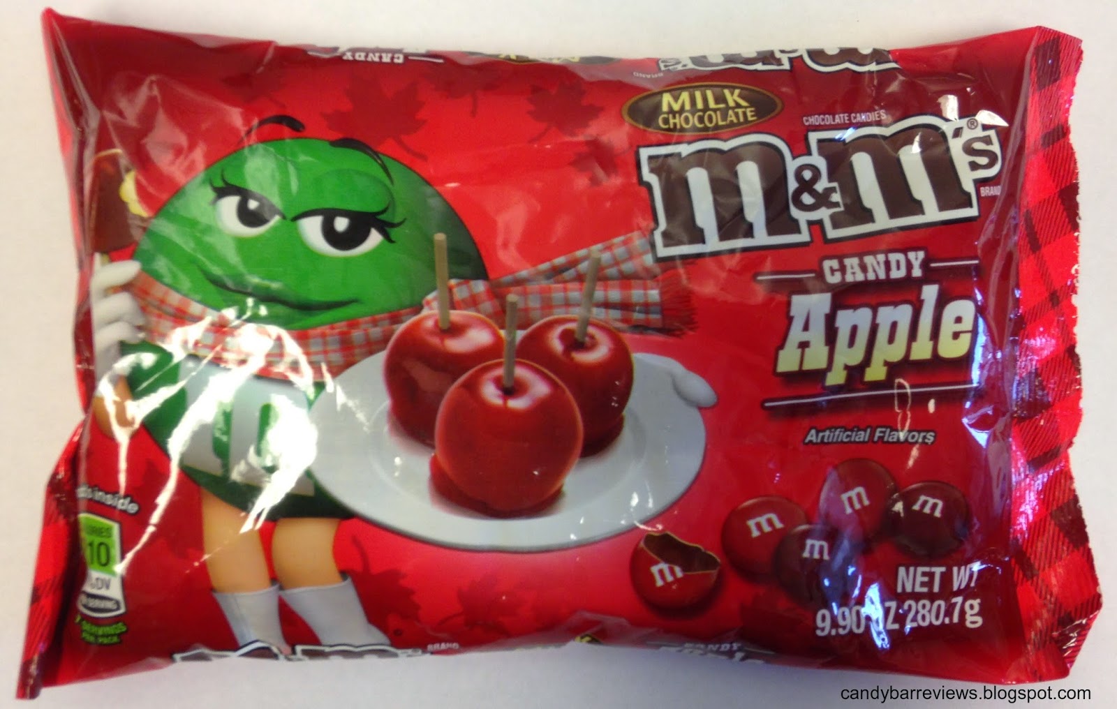Candy Bar Reviews: Candy Apple M&M's
