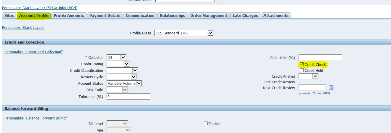 Oracle Application's Blog: Credit check hold in Oracle order management