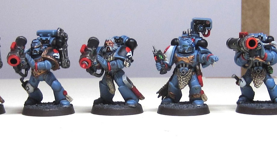 The Ancient Track: Warhammer 40k: Space Wolves Long Fang Pack