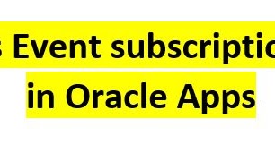 Oracle Application's Blog: Business Event subscription Tables in Oracle ...