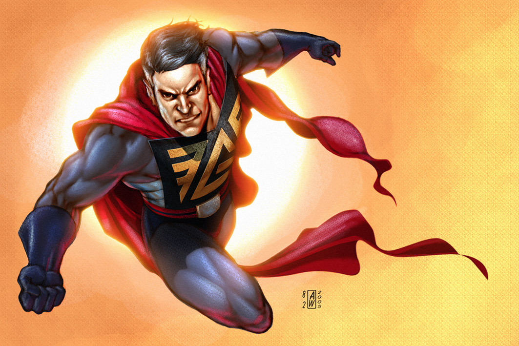 Godam si Manusia Besi - Superhero Asli Indonesia - SuperheroPedia.xyz