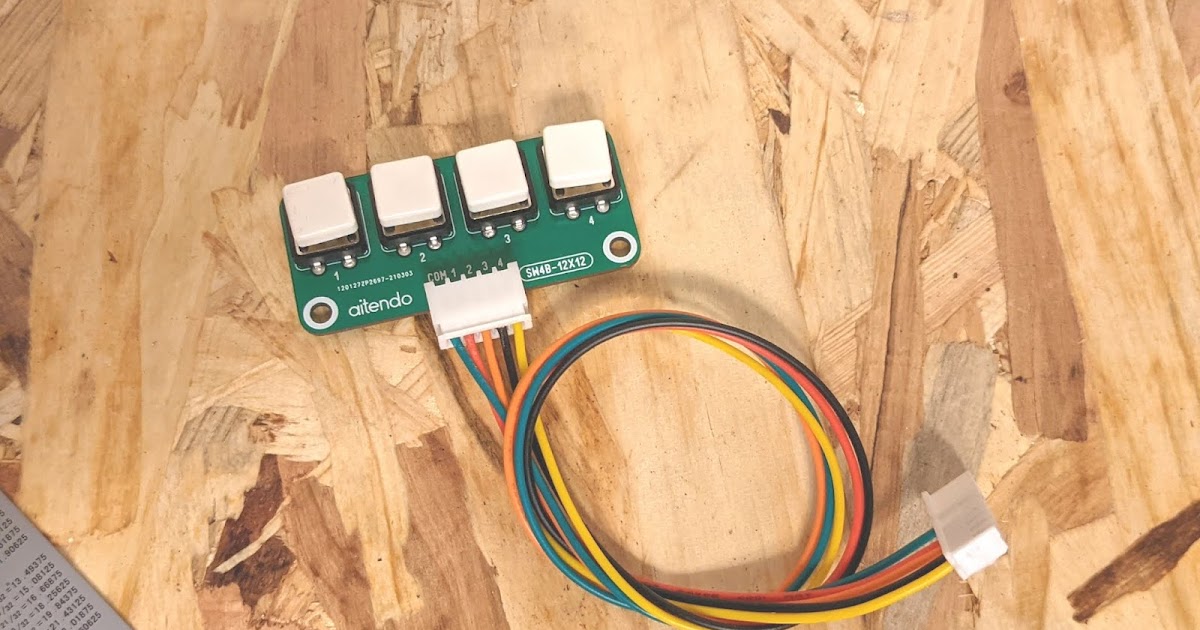 klipperに物理ボタンを設置する(gcode button)