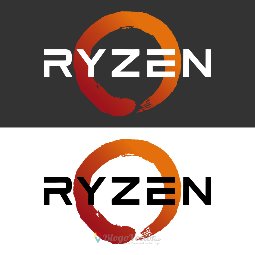 AMD Ryzen Logo Vector - BlogoVector