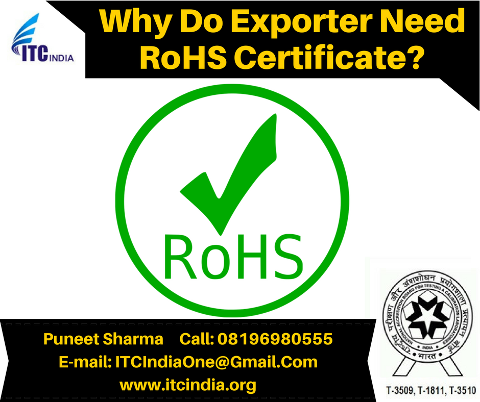 Why Do Exporters Need RoHS Certificate? | Electrical Safety Testing ...