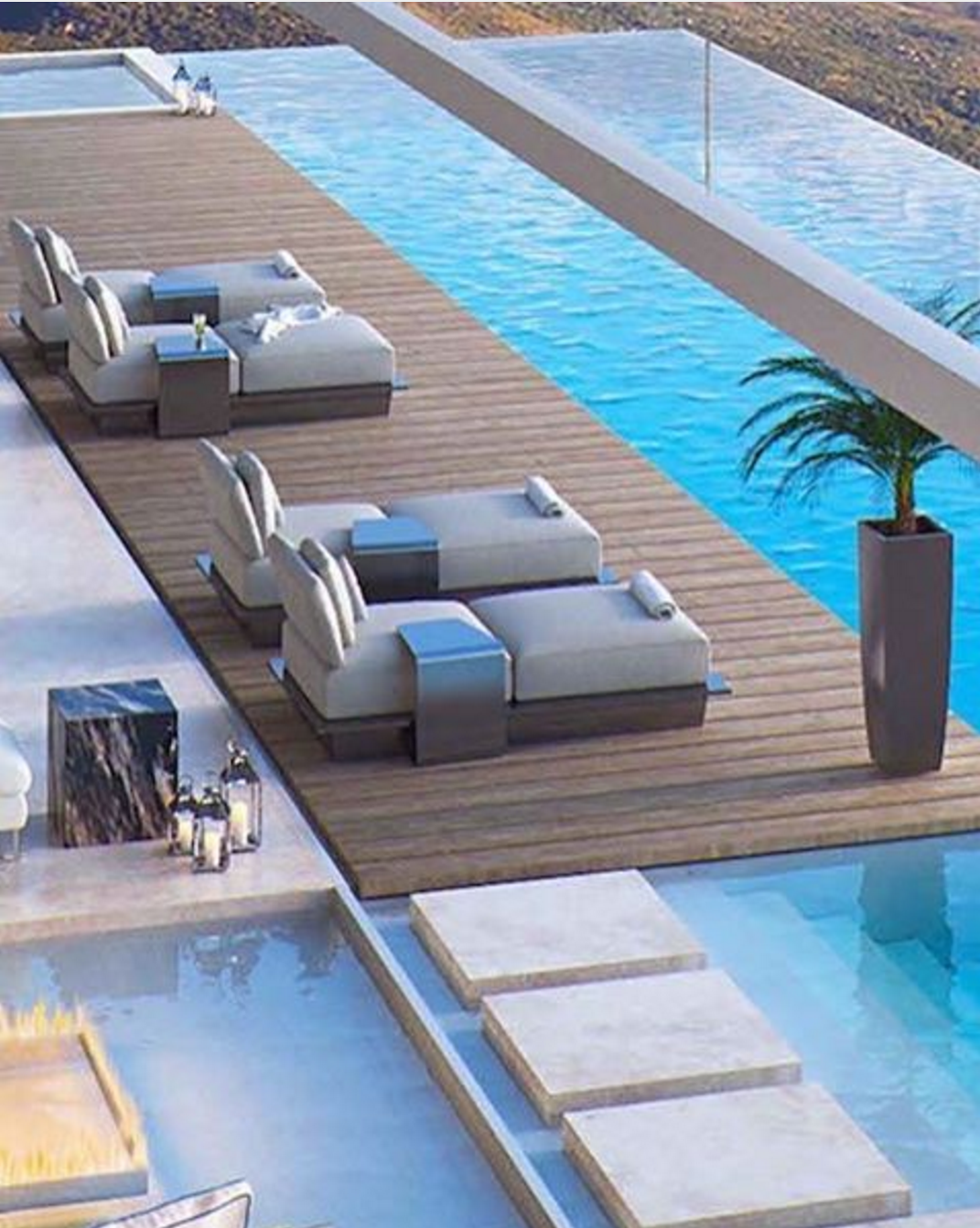 101 planos: Piscinas Infinitas