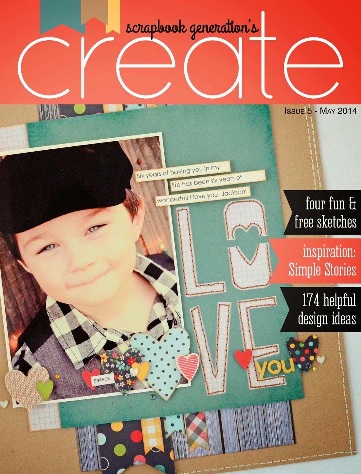Kristine Davidson: Create Magazine | Simple Stories