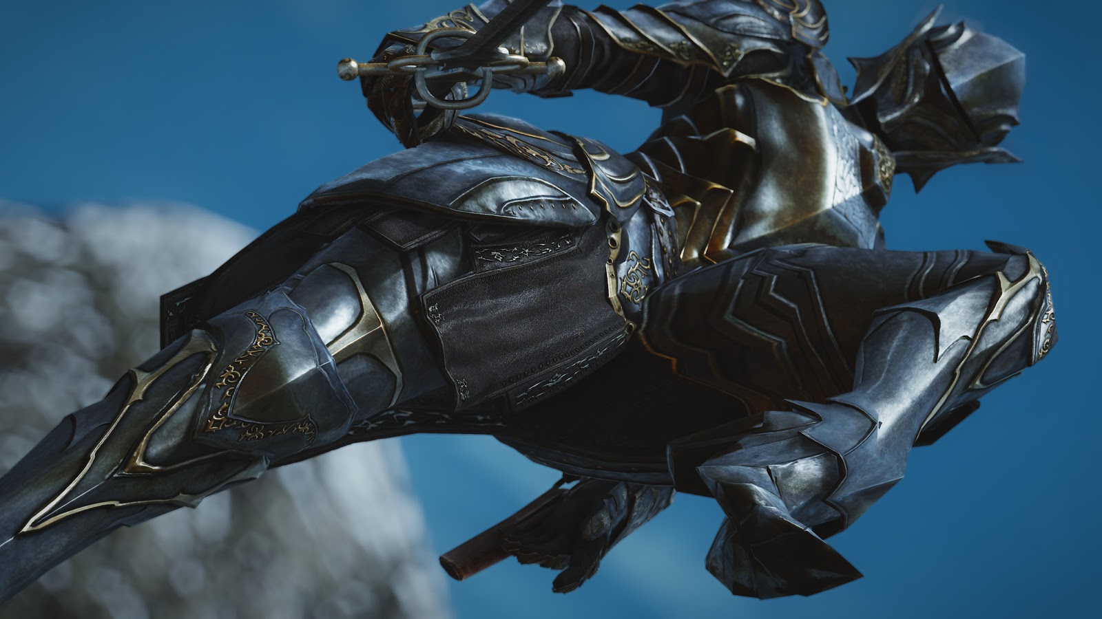 Reinforced Ebony Armor UNP 4K