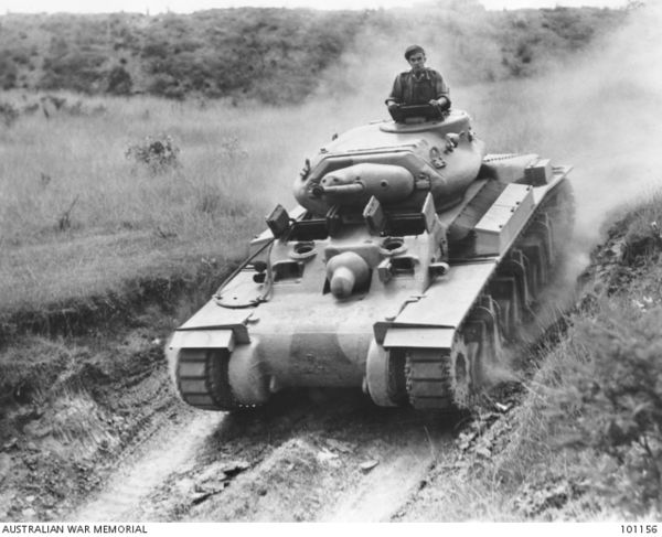 Tank Front: AC I / IV - Australian Medium Tank