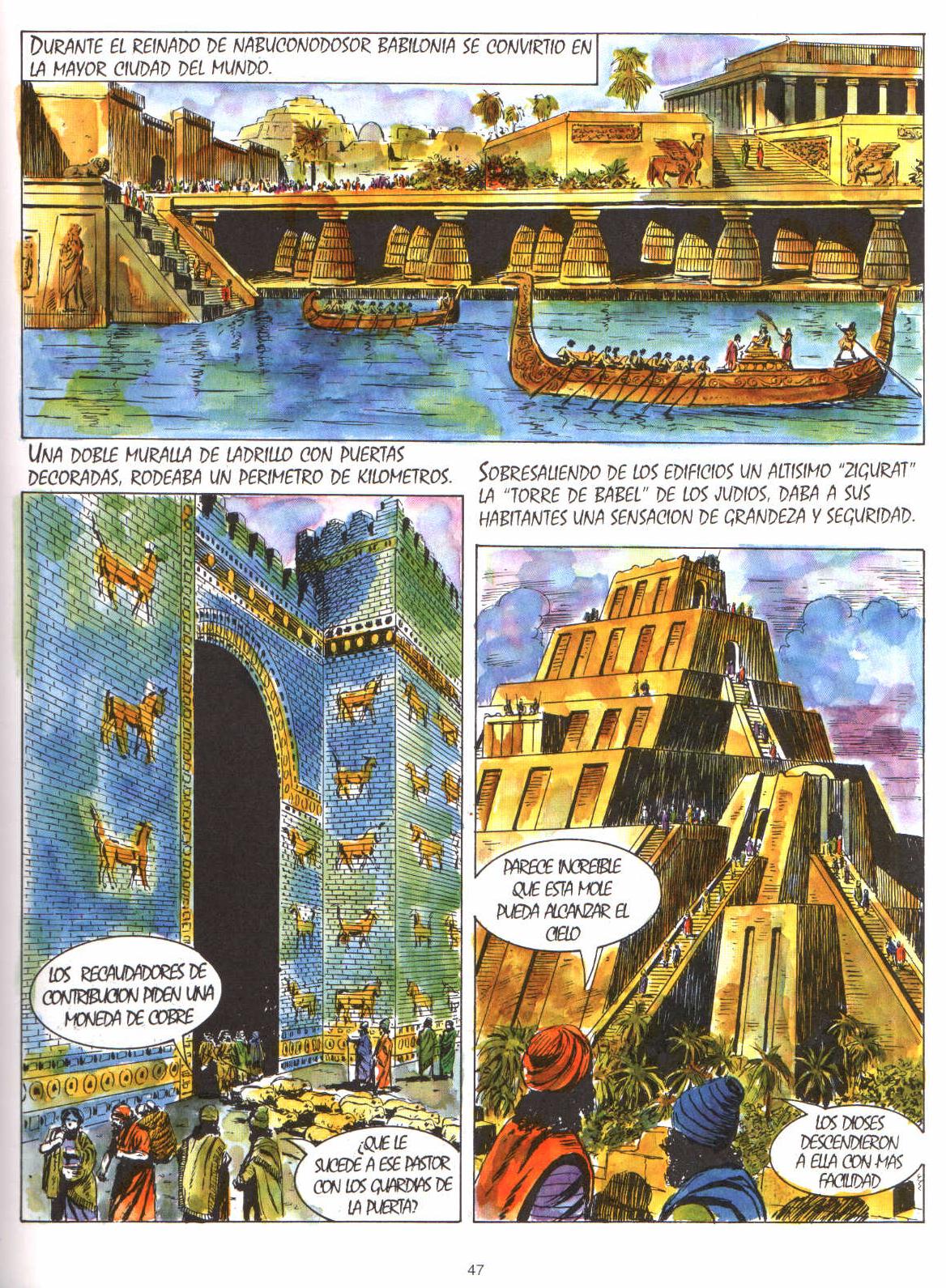 sociales y lengua: Comic sobre Mesopotamia