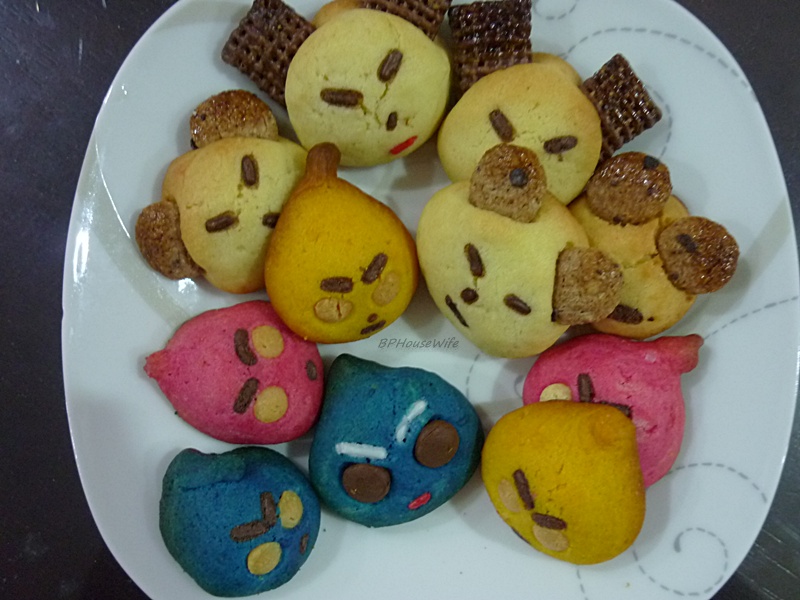 BPHouseWife: Cutest Angry Cookies Recipe (step by step photos)