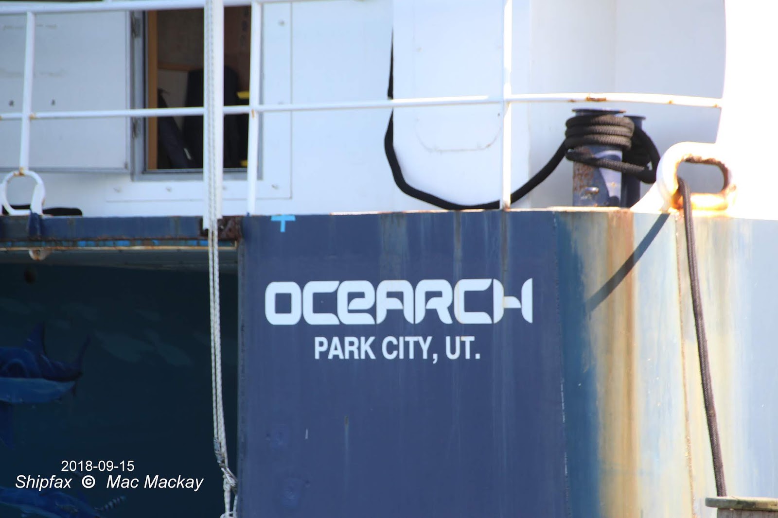 Shipfax: Ocearch tag boat