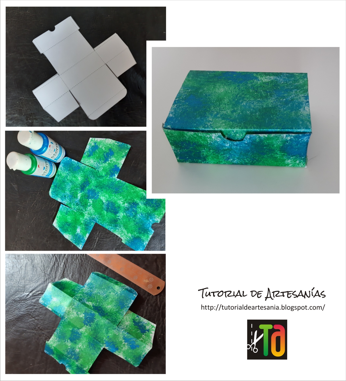 Tutorial de Artesanías: 10 Moldes para Cajas