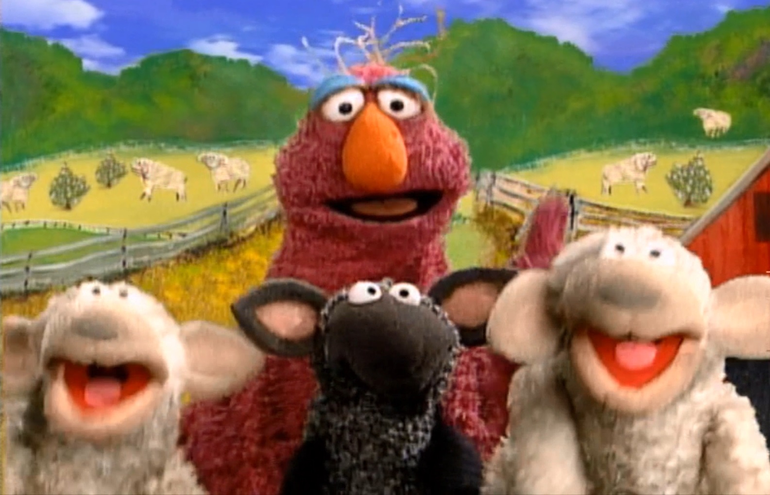 The three little pigs sesame street - polkdive