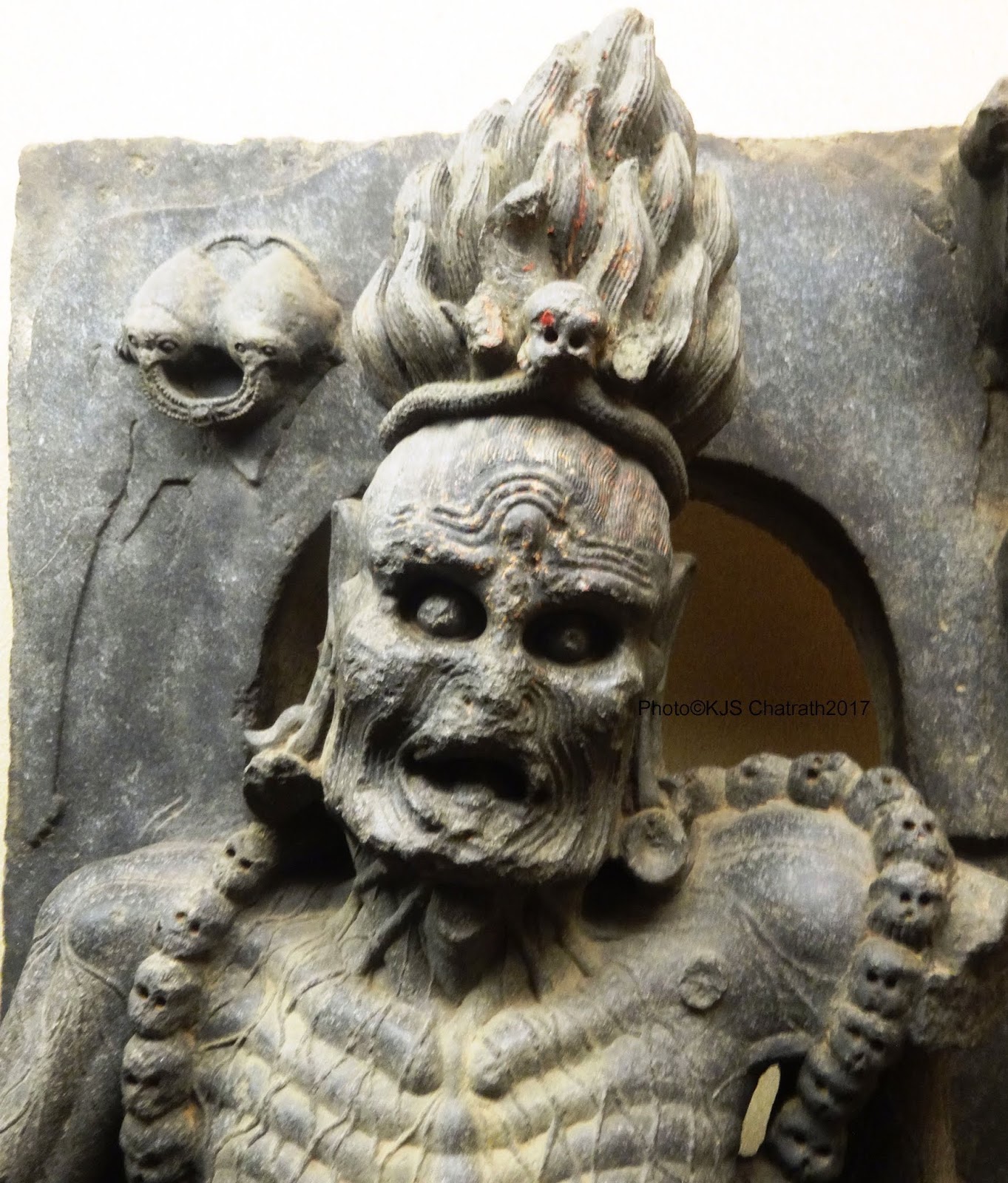 indianheritage: 'Goddess Chamunda' - by K J S Chatrath