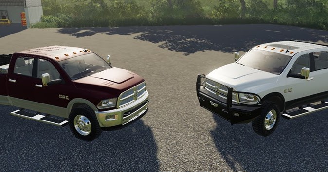 FS19 Ram 3500 v1.1 - FS 19 & 22 USA Mods Collection
