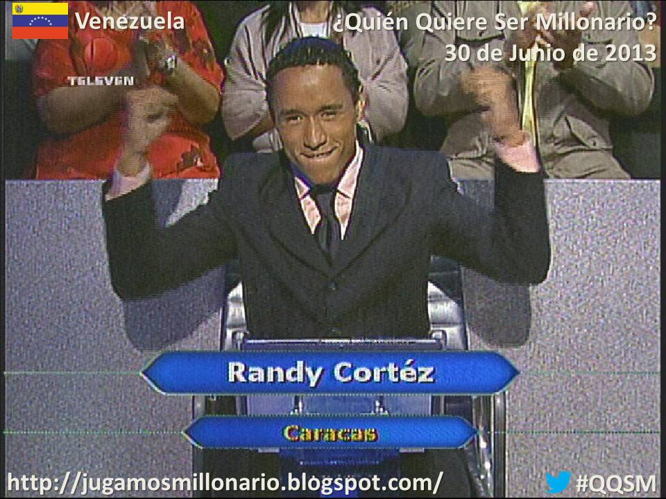 ¿Quién Quiere Ser Millonario?: 30 de Junio de 2013 ¿Quién Quiere ser ...