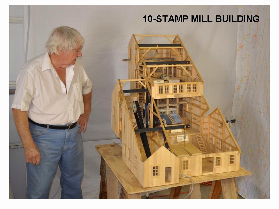 Restoring Historical Mining Equipment: (38) Model Stamp Mill Expert ...