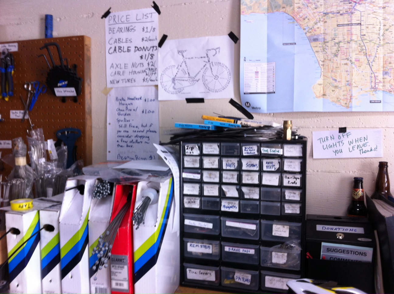 CALTECH BIKE LAB: Shop Info / Location