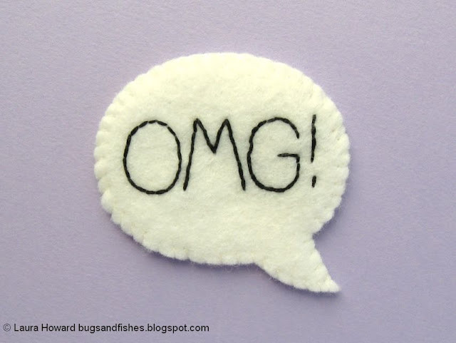 Bugs and Fishes by Lupin: A Year of Wreaths: August Felt Ice Cream ...