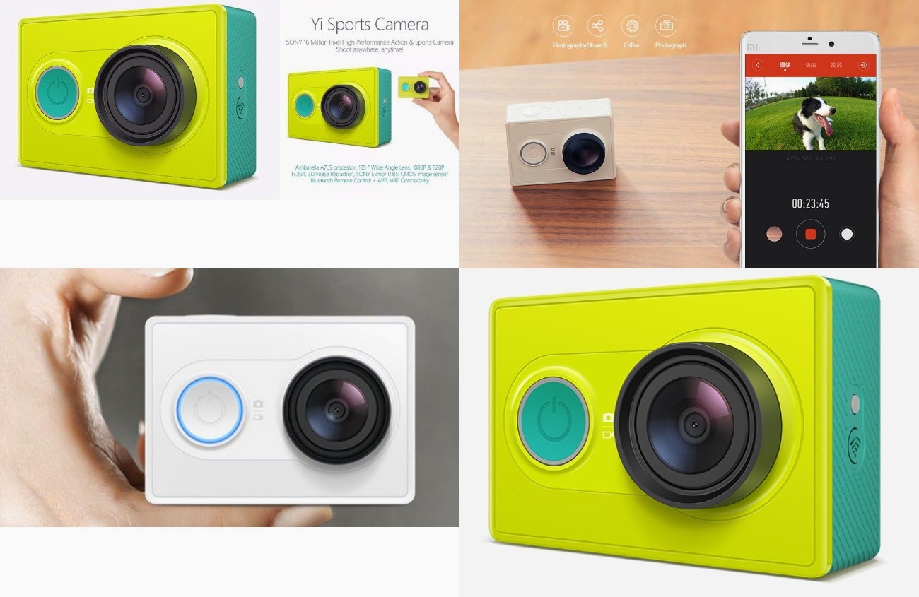 Xiaomi Mi Pro Action Camera With 16MP sensor and 1080p video | News ...